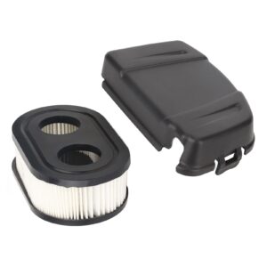 tgoon lawn mower air filter cover kit, improve engine performance high reliability 594106 abs perfectly matched for repair, air filter accessories