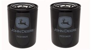 john deere original equipment oil filter 2 pack - re519626