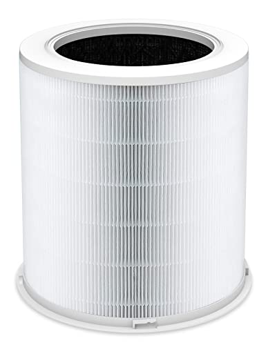 Dayette AP401 AP402 Replacement H13 HEPA Air Purifier Filter for CADR 400+ m³/h Air Purifier, Activated Carbon, Original