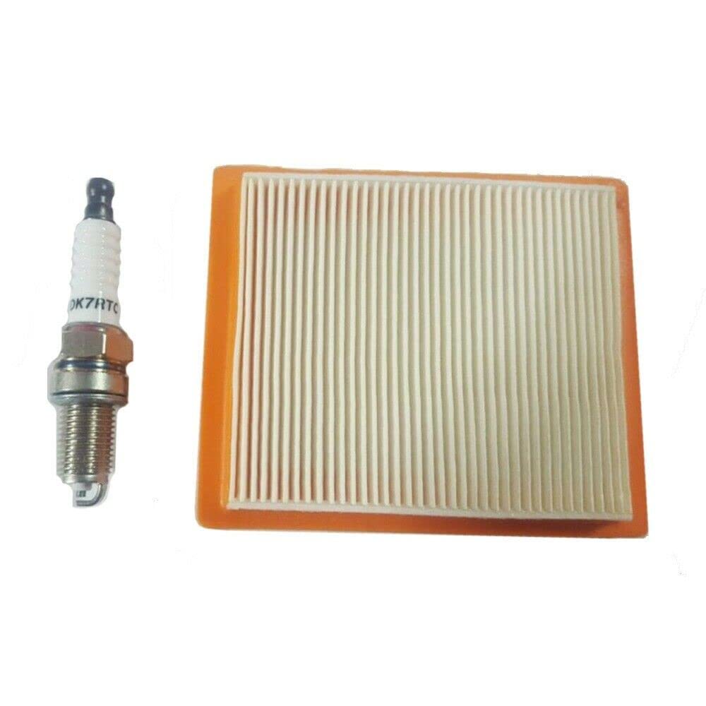 Luxuypon Tune-Up Kit Air Filter &Spark Plug Compatible with Kohler XT650,XT675,XT7 Lawn Mower