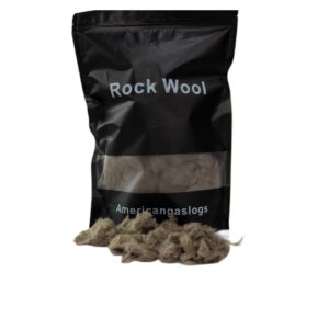 high temperature resistance rock wool gas logs- 6 oz bag