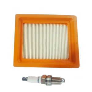 Luxuypon Tune-Up Kit Air Filter &Spark Plug Compatible with Kohler XT650,XT675,XT7 Lawn Mower