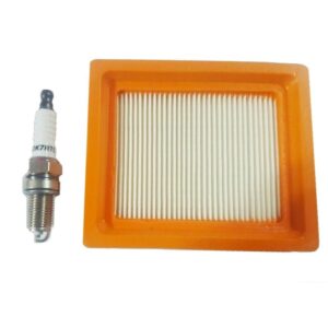 Luxuypon Tune-Up Kit Air Filter &Spark Plug Compatible with Kohler XT650,XT675,XT7 Lawn Mower