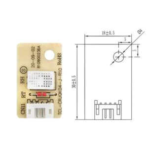 SaiDian 1Pcs for Dehumidifier Humidity Senson Module Board Temperature Sensor Compatible for HIS06