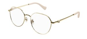 gucci gg1145o gold 50/16/135 women eyewear frame