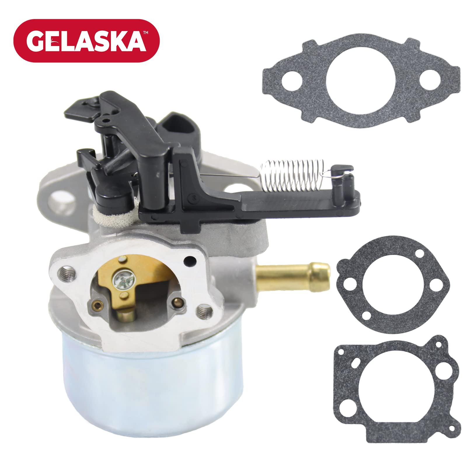 GELASKA 591137 Carburetor with 795066 Replaces for 591137, 590948 Carburetor for 2700-3000psi Pressure Washer and CC999ES, SC500E, SC500EZ, 775EX, 875EXI Mowers Series 190cc Engine