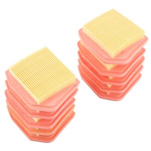 ZPSHYD Air Filter Cleaner, 10Pcs Lawn Mower Air Filter Cleaner Mower Air Filter for Edger Lawn Tool Replacement for Stihl FS410 FS460 FS240 FS260 FS360 Trimmer