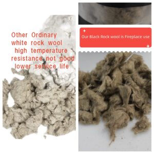 High Temperature Resistance Rock Wool Gas Logs- 6 oz Bag