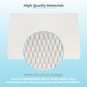 ANTOBLE 4 Pack MD1-0034 Humidifier Wick Replacement Filters Compatible with Vornado EVAP2, EVAP40, EV100, EV200, EVDC300, EVDC500, EVDC505 Evaporative Humidifiers