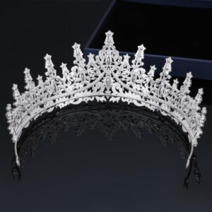 Kamirola Silver headbands for women Wedding Crystal Tiaras and Crowns for Women,Queen Crown,Rhinestone Princess Bridal Birthday Party Prom Halloween Quinceanera Pageant Christmas