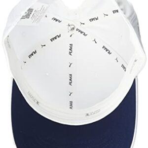 Puma Golf Women S Ponytail P Cap, Bright White-Bright White, OSFA