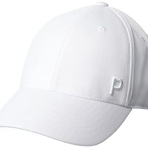 Puma Golf Women S Ponytail P Cap, Bright White-Bright White, OSFA