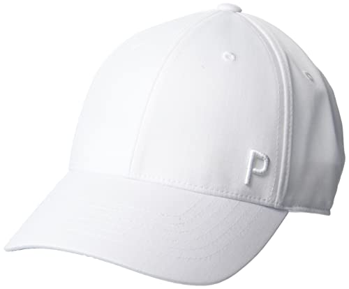 Puma Golf Women S Ponytail P Cap, Bright White-Bright White, OSFA