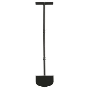 denforste 43inch edger lawn tool - manual lawn edger - border edger, half moon lawn edger with t-grip for lawn, garden or sidewalk