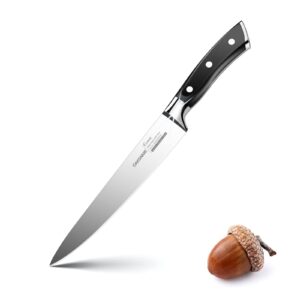 oaksware 5.5-inch kitchen utility knife, german stainless steel, full tang, paring knife kitchen knife chef knife for cutting, peeling, slicing fruit, vegetables, bread and meat