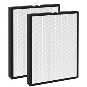 2 pack everestair/everestair-p replacement filter, compatible with levoit everestair air purifier, high-efficiency activated carbon filters filter set