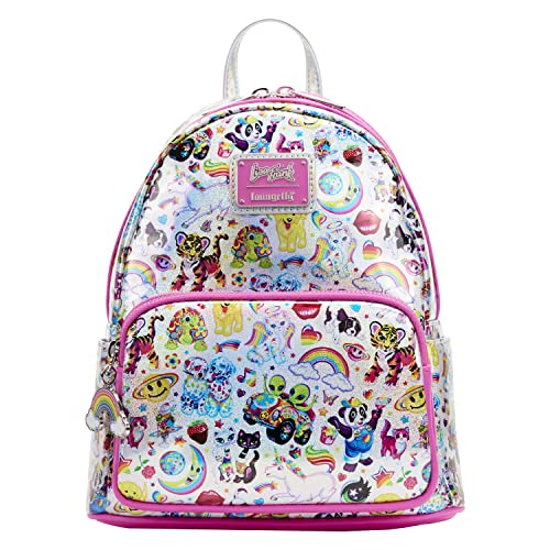 Loungefly Lisa Frank AOP Iridescent Mini Backpack (140869)