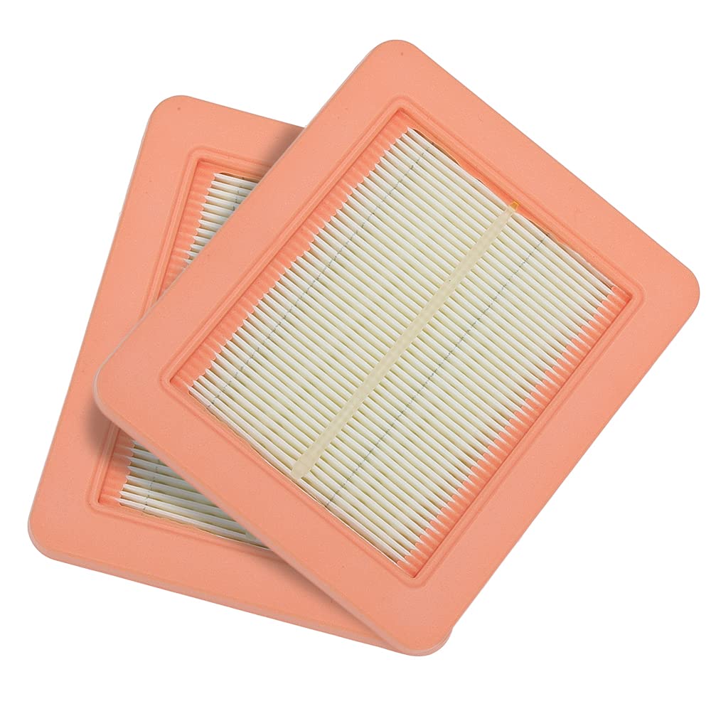 HIPA 17211-Z8B-901 Air Filter for Honda HRR2169VKA Harmony II HRR216 HRR216VKA HRR216PKA HRR2169PKA GCV160LAO GCV190LA Walk-Behind Lawn Mower (2 Pack)