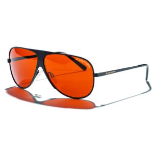 BluBlocker, The Original 1986 Sunglasses with Scratch Resistant Lens | Blocks 100% of Blue Light and UVA & UVB Rays | Retro | Gender Neutral - for Men, Women & Everyone | 1986K |