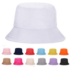 rosoz bucket hat for women men summer travel beach sun hat outdoor cap unisex bucket hats