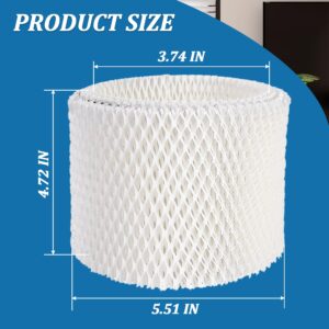 Cenipar WF2 Humidifier Filters Replacement for Vicks V3100, V3500, V3700, ​V3900 Enviracaire ECM-500 Sunbeam SCM1118 SCM1119 SCM1120 Series WA-8D Humidifier Filters, 4 Pack