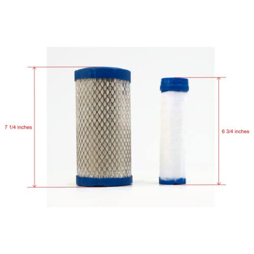 (Pack of 10) Inner & Outer Air Filter Assembly Kit Replacement for Ariens 21512500, 21548200