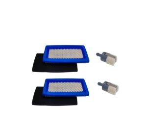 mowfill 2 pack a226002070 air filter + pre filter a226002250 with fuel filter 13120507320 replace echo a226002070 fits echo blowers pb8010 pb-8010t pb-8010h pb9010 pb-9010h pb-9010t