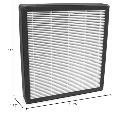 Habitat 280a(e) Air Purifier Replacement Filter HEPA 13, Activated Carbon Filter