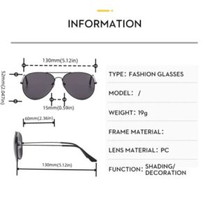 NLEYANB 10 Pieces Wholesale Classic Mirrored Flat Lens Aviator Party Sunglasses for Women Men UV400