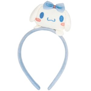 kawaii spa headband for washing face, cute hairband for make up, washing, party, cute headwear costume accessories for woman girls (blue)