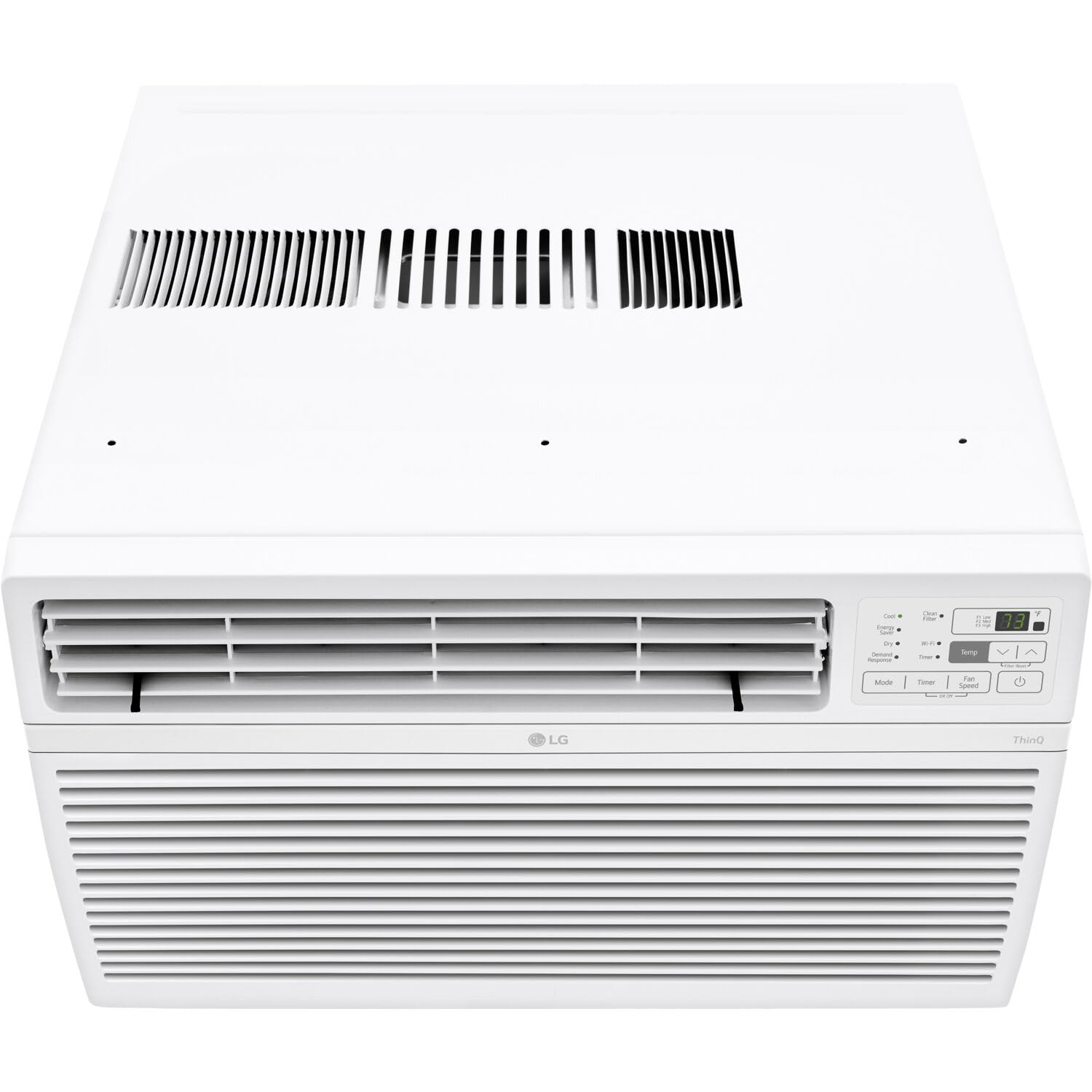 LG 12,000 BTU Smart Window Air Conditioner, 115V, AC Window Unit for Rooms up to 550 Sq. Ft., Perfect for Kitchen or Living Room, Phone & Voice Control, Works with LG ThinQ, Amazon Alexa, Hey Google