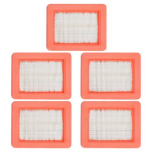 TIANYAN 17211-Z8B-901 Air Filter for Honda GCV160LAO GCV190LA GC190LA HRR216 HRB216 HRB217 HRC216 HRS216 HRT216 HRZ216 HRX217 EB2800I EG2800I Generator Lawn Mower Air (5 pcs)