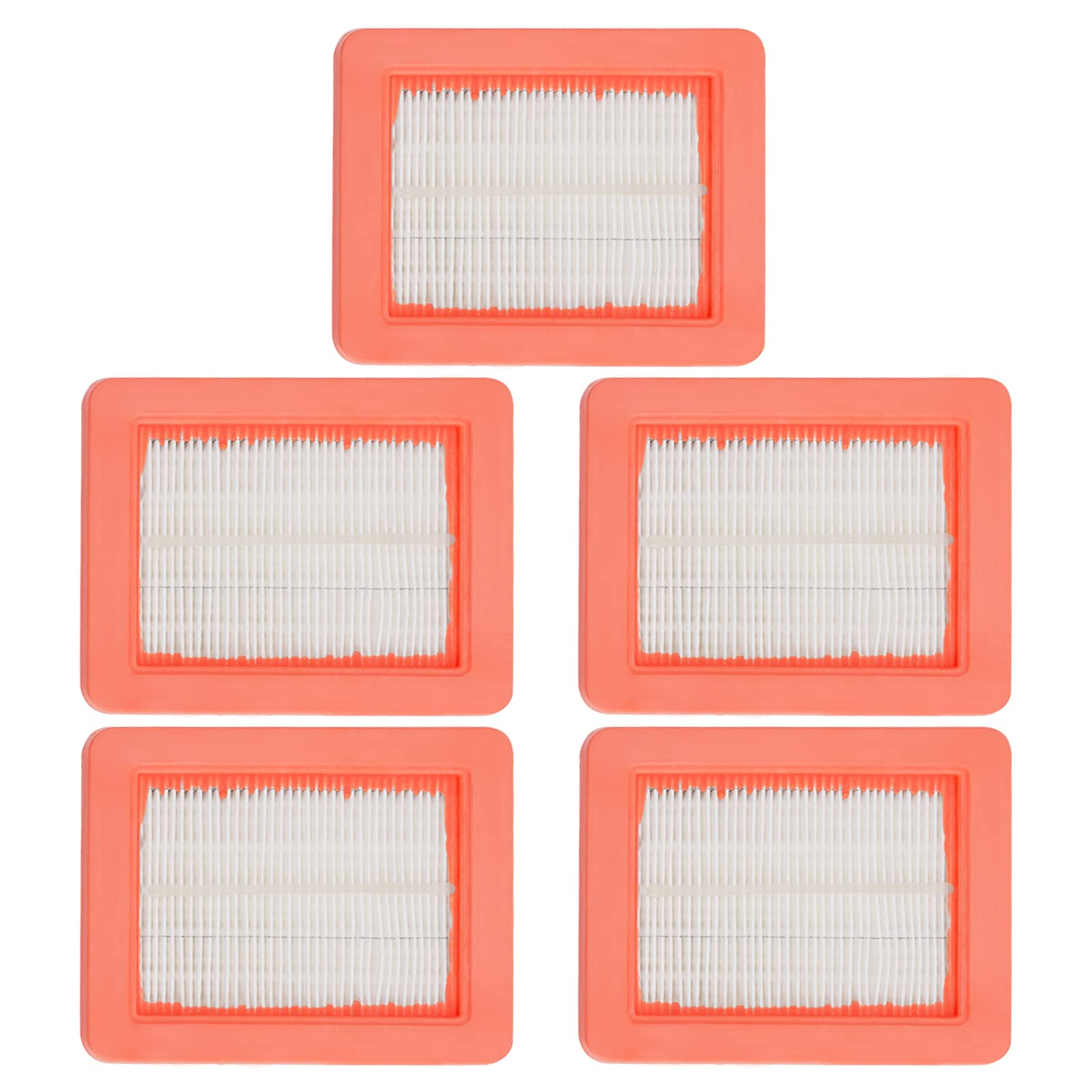 TIANYAN 17211-Z8B-901 Air Filter for Honda GCV160LAO GCV190LA GC190LA HRR216 HRB216 HRB217 HRC216 HRS216 HRT216 HRZ216 HRX217 EB2800I EG2800I Generator Lawn Mower Air (5 pcs)