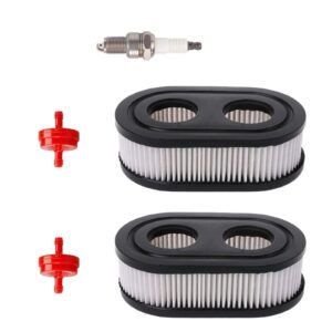 air filter spark plug replacement for troy bilt tb280es (12aga25s711) lawn mower