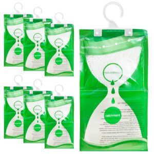 wardrobe dehumidifier hanging bags,7 packs moisture absorber deodorate moistureproof desiccant use for kitchen bathroom wardrobe,closet dehumidifier bags