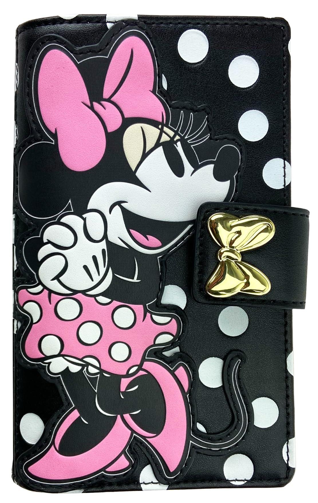 Loungefly Disney Minnie Mouse Faux Leather Wallet Snap Flap Clutch