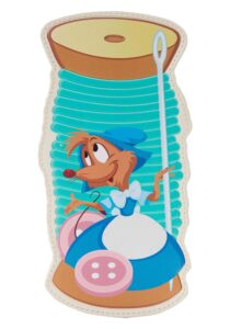 loungefly disney cinderella mouse spool card holder standard