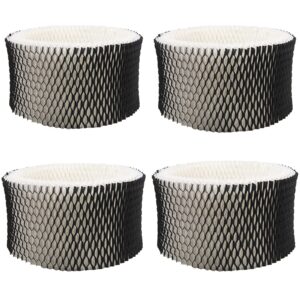 luckyslycyc hwf62 humidifier filter replacement, compatible with for hwf62 hwf62cs hwf62d sf212, fits sunbeam humidifier models scm1100, scm1701, scm1702, scm1762(4 pcs)