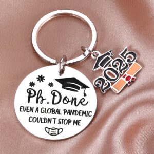 PhD Gifts for Women Graduation Keychain Gifts for Him Her PhD Graduation Gifts for Senior Graduate Student Funny Graduation Gifts for Women Men Son Daughter Doctor of Philosophy Nursing Grad Gift