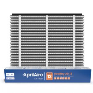 aprilaire 613 replacement filter for aprilaire whole house air purifier 1625fg - merv 13, healthy home allergy, 16x25x4 air filter (pack of 1)