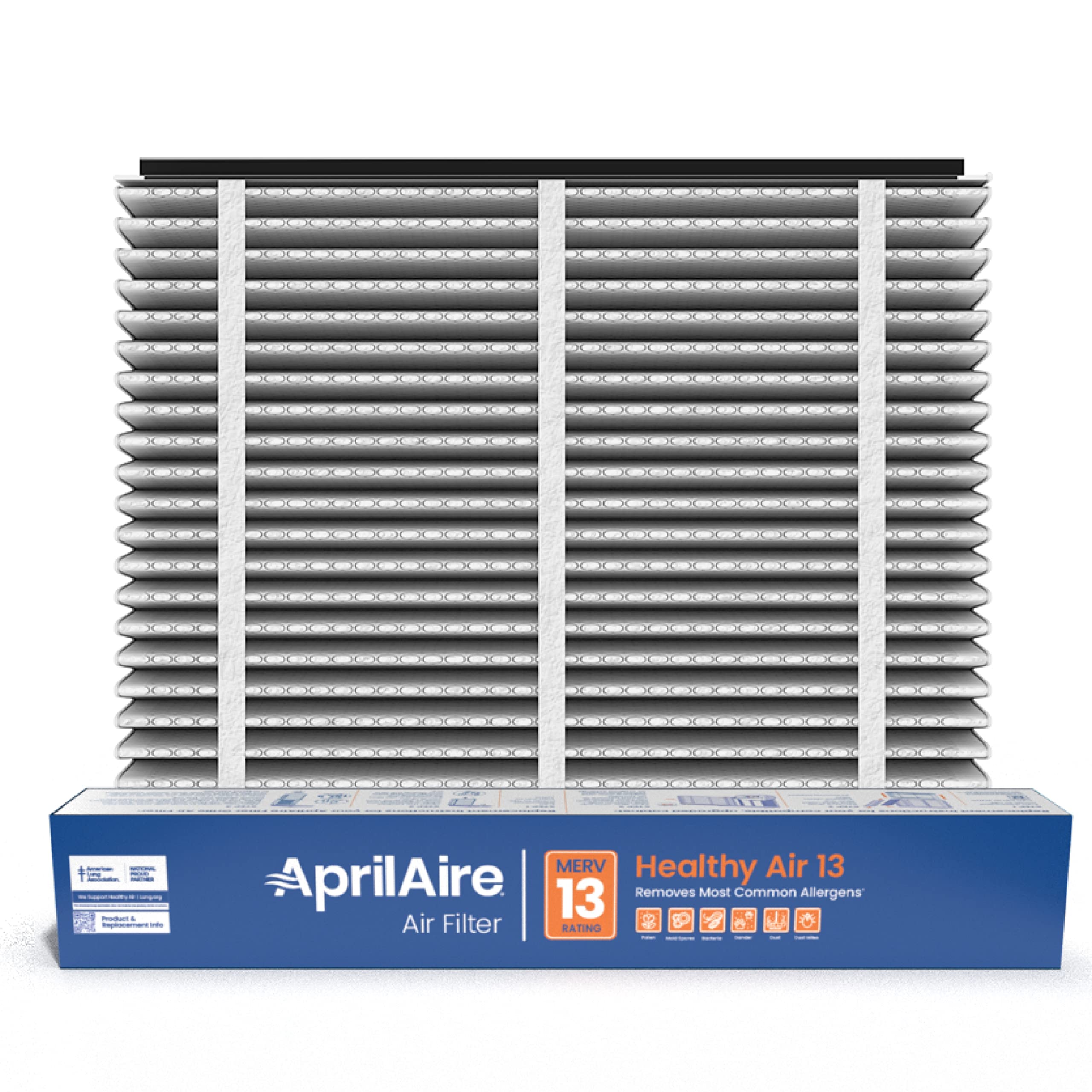 AprilAire 613 Replacement Filter for AprilAire Whole House Air Purifier 1625FG - MERV 13, Healthy Home Allergy, 16x25x4 Air Filter (Pack of 1)