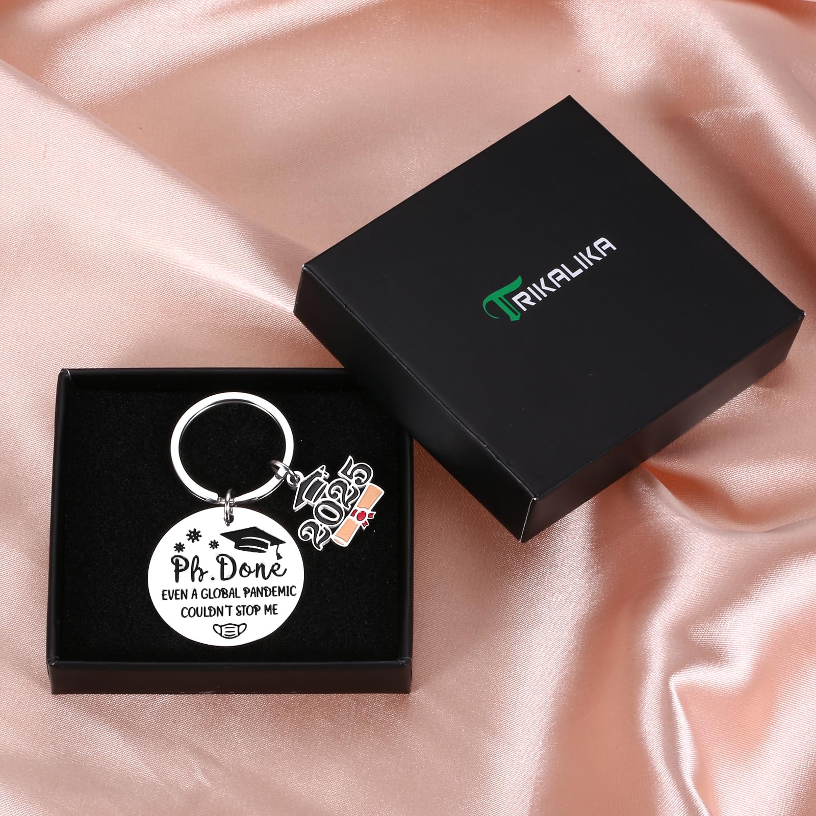 PhD Gifts for Women Graduation Keychain Gifts for Him Her PhD Graduation Gifts for Senior Graduate Student Funny Graduation Gifts for Women Men Son Daughter Doctor of Philosophy Nursing Grad Gift