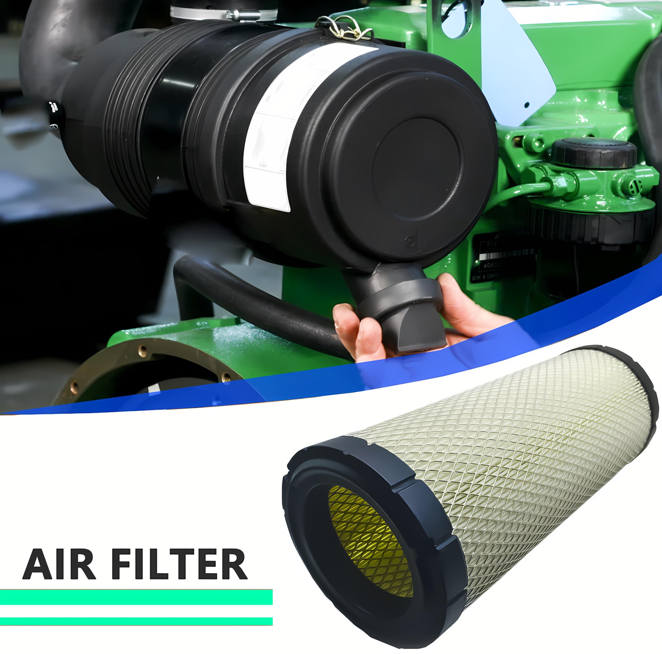 P822768 & P822769 Air Filter Compatible with Wix 46490 140-2334 Rs3703 939163 546490 101905620 101905620 101905620 Air Cleaner G065411 G065424 G065432 G065433