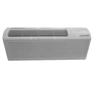 amana distinctions model 14,700 cooling capacity, 10.6 eer, packaged terminal air conditioner (ptac) unit with 3.5 kw electric heat kit dcp153a35aa - replaces model ptc153g35axxx