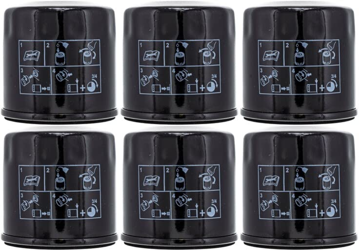 6 PK Genuine Exmark 126-5234 Oil Filter Quest Radius E & S Series