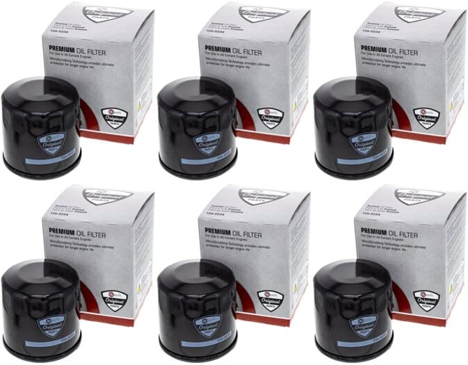 6 PK Genuine Exmark 126-5234 Oil Filter Quest Radius E & S Series