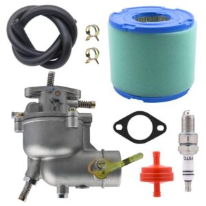 aulavik 390323 carburetor with 393957 air filter for b&s 393957 393957s 390930 4106 7-18 hp engines lawn mower parts