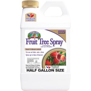 bonide captain jack's fruit tree spray, 64 oz concentrate, insect & disease control spray for organic gardening