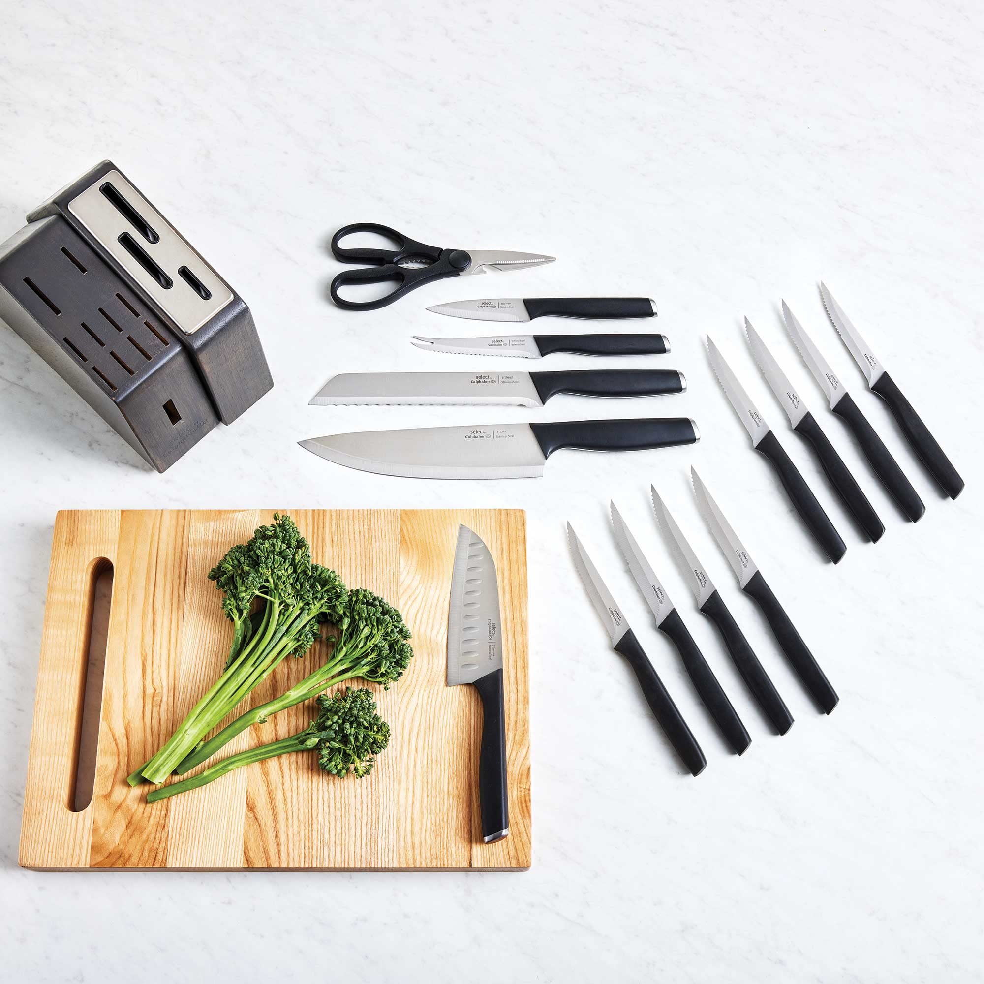 Select by Calphalon™ Self-Sharpening Knife Set with Block