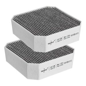 freairpilot freairpilot 2pcs air filter replacement for molekule air purifiers,pre-filter replacement with activated carbon.